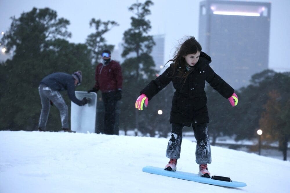 Unprecedented: Blizzard conditions declared on the Gulf Coast - Lone Star Dispatch