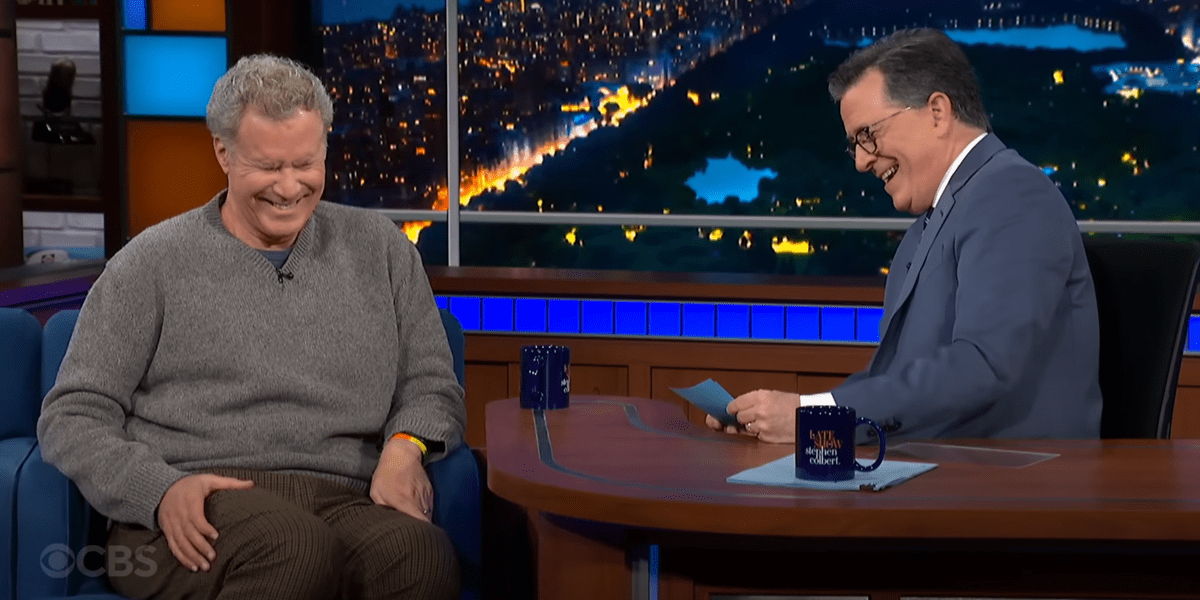 Will Ferrell answers rapid fire questions from Stephen Colbert, and it's delightfully weird ...